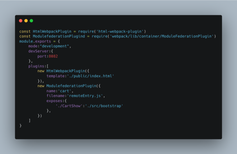 Introductions to Microfrontends and Module Federation